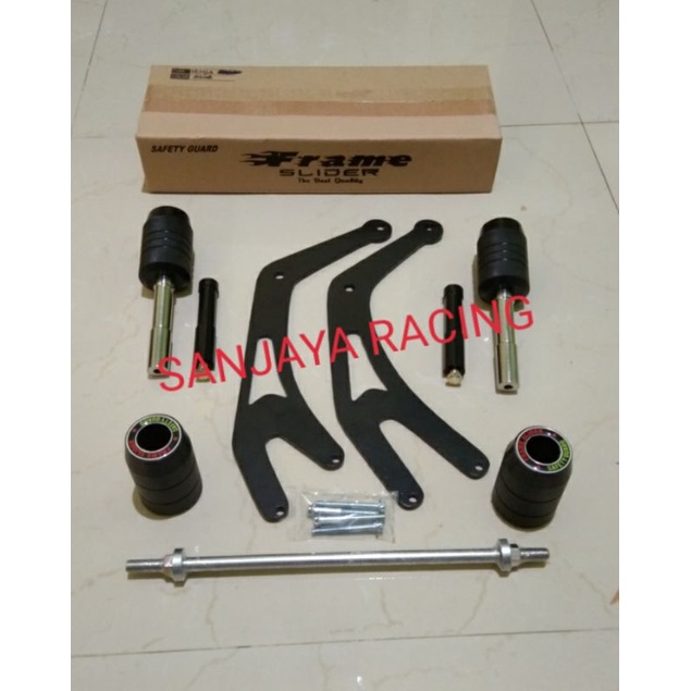 Jual Frame slider ninja 250 FI old 2017 ke bwah (SEFTY GUARD) | Shopee ...