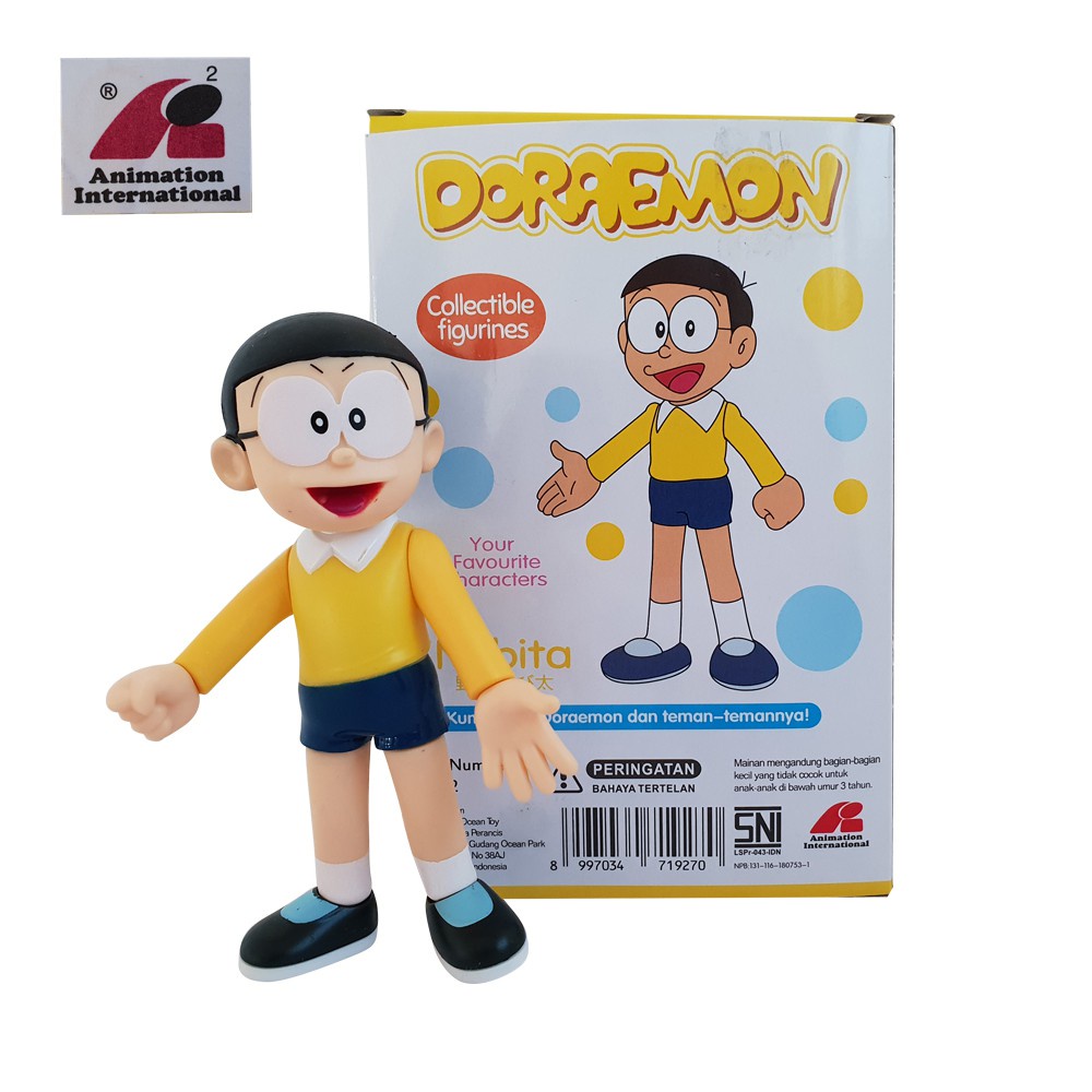 Jual DOUBLE GREAT MAINAN ANAK MINIATUR FIGURE FIGUR LISENSI DORAEMON ...