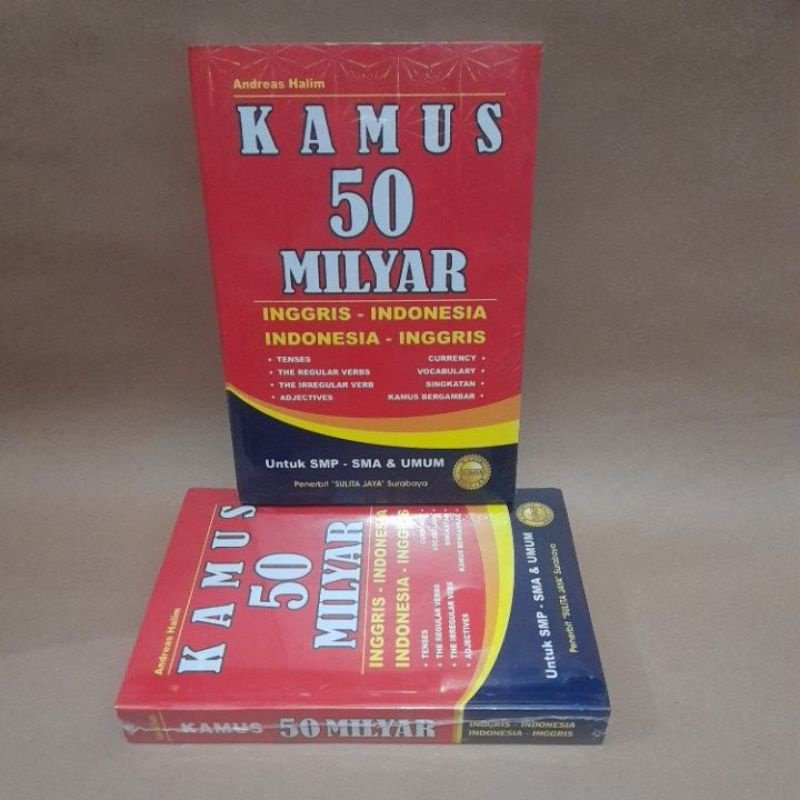 Jual Kamus 50 Milyar : Kamus Inggris - Indonesia Indonesia - Inggris ...