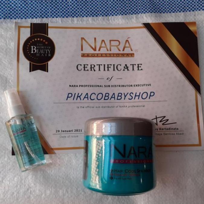 Jual Termurah ASLI (Free Bubble Dus) NARA Serum dan Masker Rambut ...