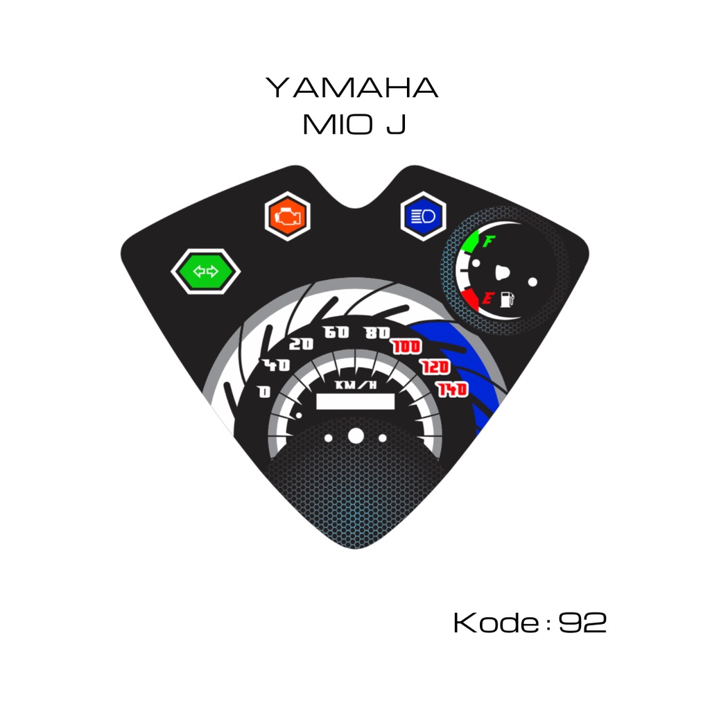Jual Papan Panel custome Speedometer Yamaha Mio J | Shopee Indonesia