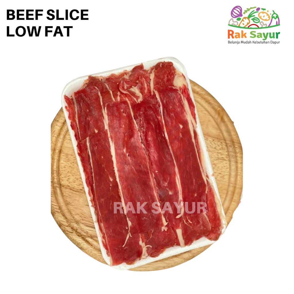 Jual Daging Sapi Slice Low Fat 500gr Tanpa Lemak Beef Slice Shortplate ...