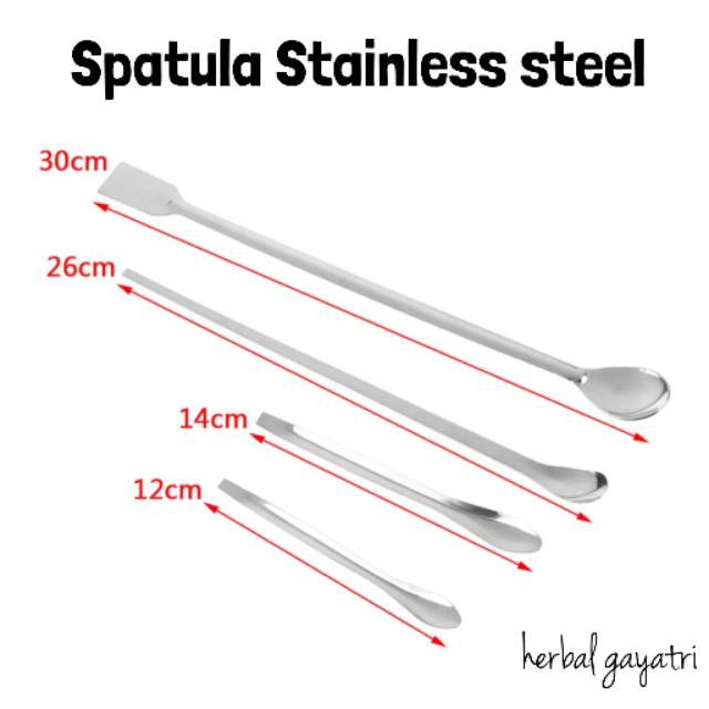 Jual Micro Spatula Spoon Stainless Steel | Shopee Indonesia