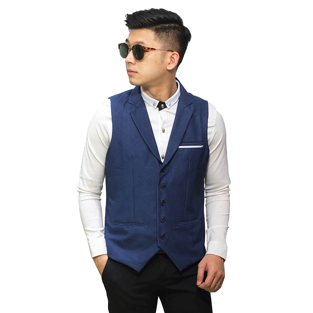Jual Vest Rompi Formal Pria - Setelan Dalaman Jas Cowok/Groomsmen ...