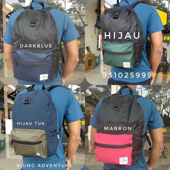 Jual Harga!! Tas Lipat Kalibre 920416 Backpack Foldable Ori/Asli ...