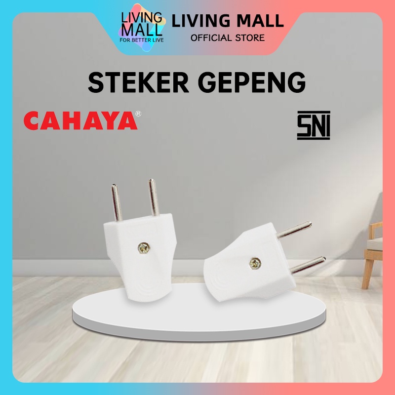 Jual Steker Gepeng Mini/ Colokan Sambungan Listrik/ Steker Kontra ...