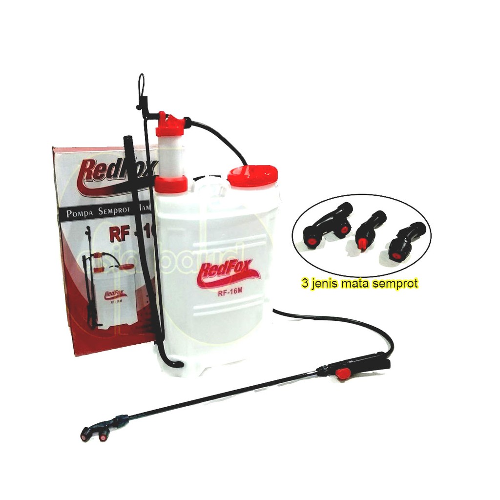 Jual Redfox Pompa Semprot Hama Manual 16 L Tengki/Tangki Semprot Hama ...
