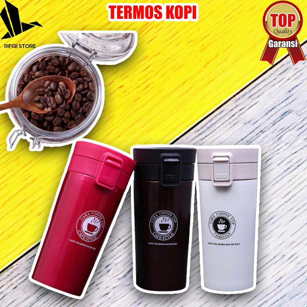 Jual TERMOS TREMOS STAINLESS STEEL 350 500 750 1000 ML FREE TAS TERMOS ...