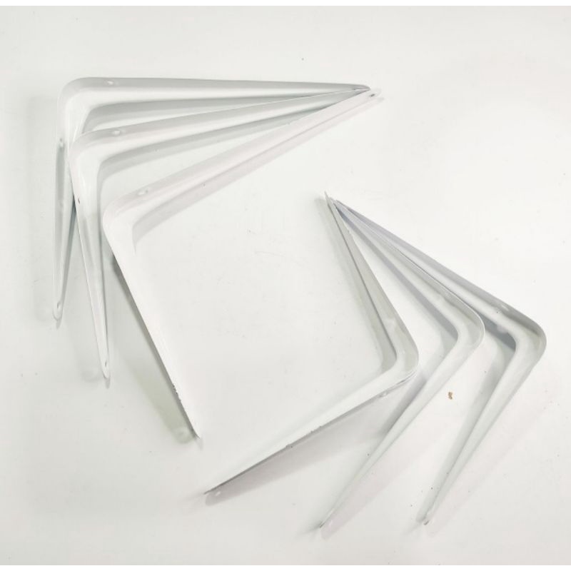 Jual ( SEPASANG ) Siku Rak Dinding Shelf Bracket 4x5 5x6 6x8 8x10 10x12 ...