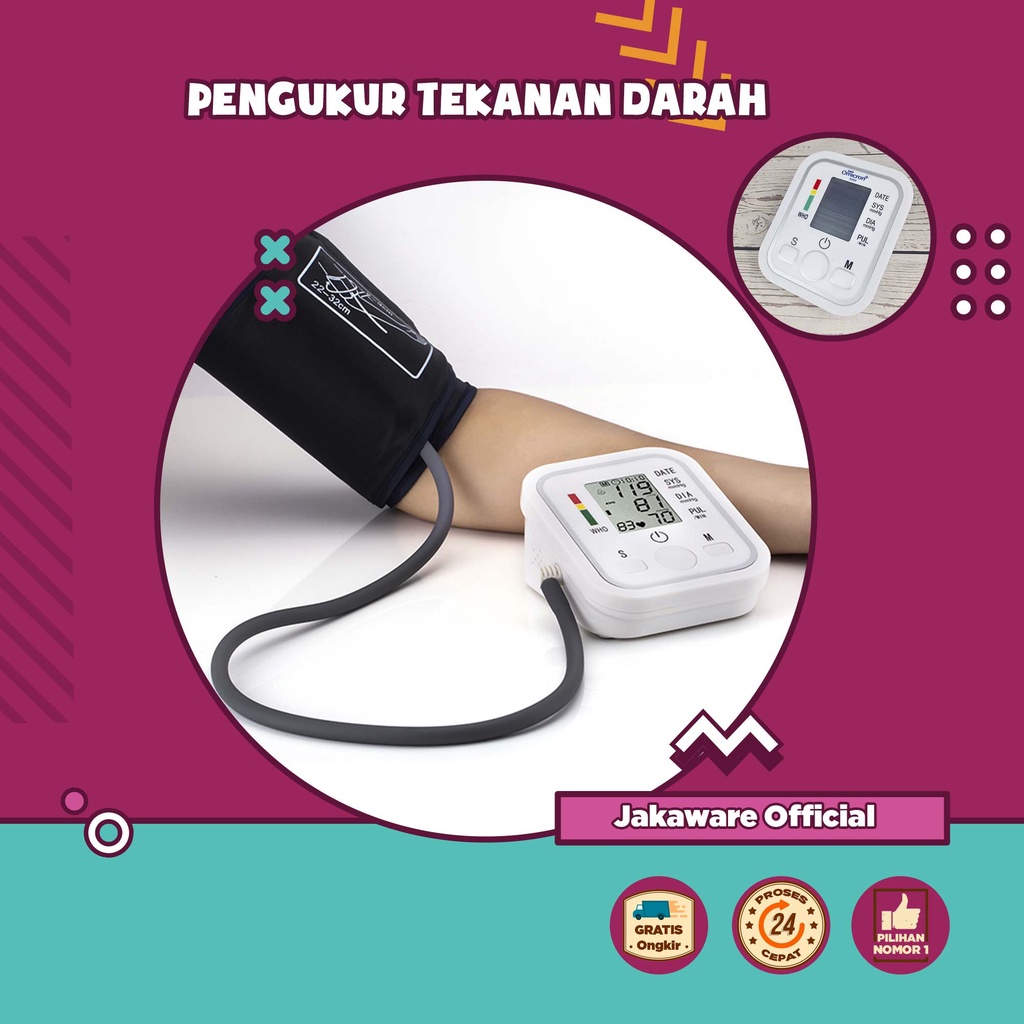 Jual ALAT PENGUKUR TEKANAN DARAH SPHYGMOMANOMETER WITH VOICE DETAK ...
