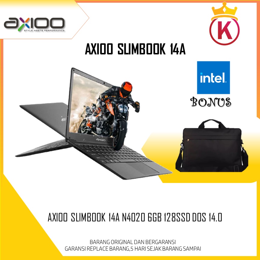 Jual AXIOO LAPTOP GARANSI ORIGINAL AXIOO FREE TAS & MOUSE | Shopee ...