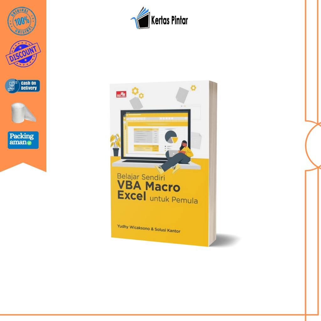 Jual BELAJAR SENDIRI VBA MACRO EXCEL UNTUK PEMULA | Shopee Indonesia