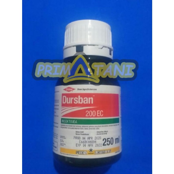 Jual Insektisida Dursban 200ec 250ml | Shopee Indonesia
