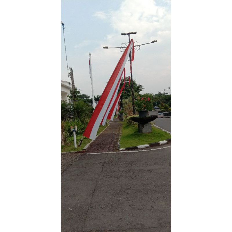 Jual Layur Merah Putih/ Layur Merah Putih 4meter / Bendera Layur ...