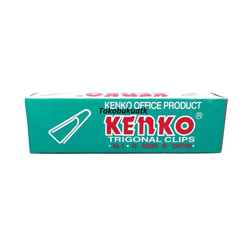 Jual Paper Clip No.1 Merek Kenko- Trigonal Clip No.1 Merek Kenko ...