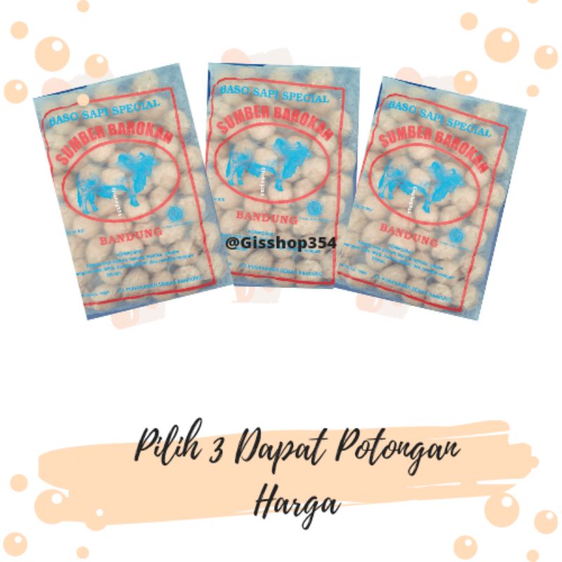 Jual Bakso Sapi Cap Semar Isi 50 Biji / Baso Cuangki /Baso Sebesar Biji ...
