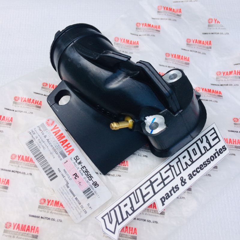 Jual Manifold Manipol Intake Intek Yamaha Nouvo Lele Nouvo Z non AIS Original YGP 5LW-E3585-00 ...