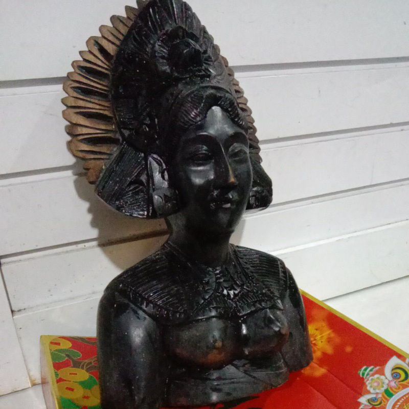 Jual PATUNG Putri Bali antik Hitam// bekas seken | Shopee Indonesia