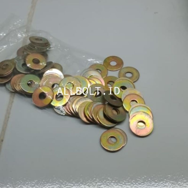 Jual Ring plat lebar 10 / 6mm tipis standar (100biji) | Shopee Indonesia
