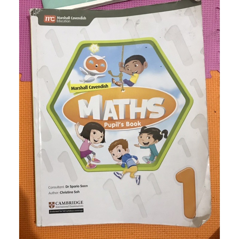 Jual Buku sekolah SD Math grade 1 Marshall cavendish hodder cambridge ...