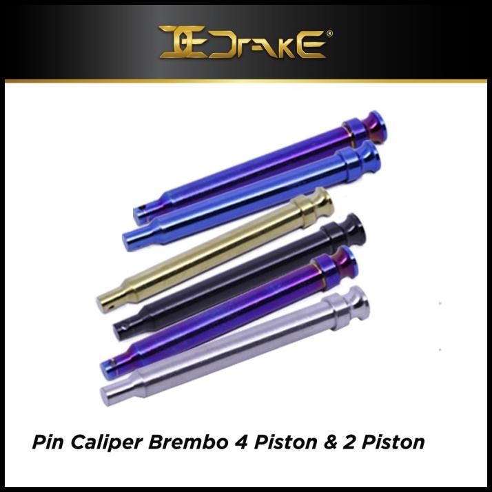Jual Drake Titanium Pin Kaliper Brembo 4 Piston & 2 Piston | Shopee ...