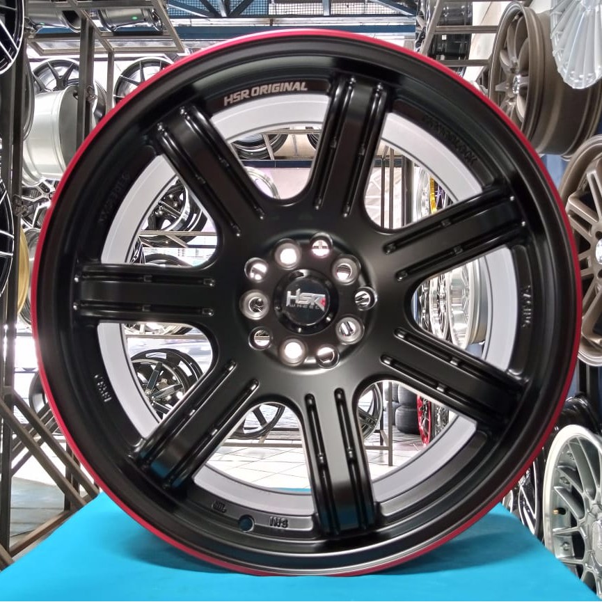 Jual Velg Mobil HSR R18 SIAK Original HSR Ring 18 Untuk HRV Innova Xpander Sienta Rush Terios ...
