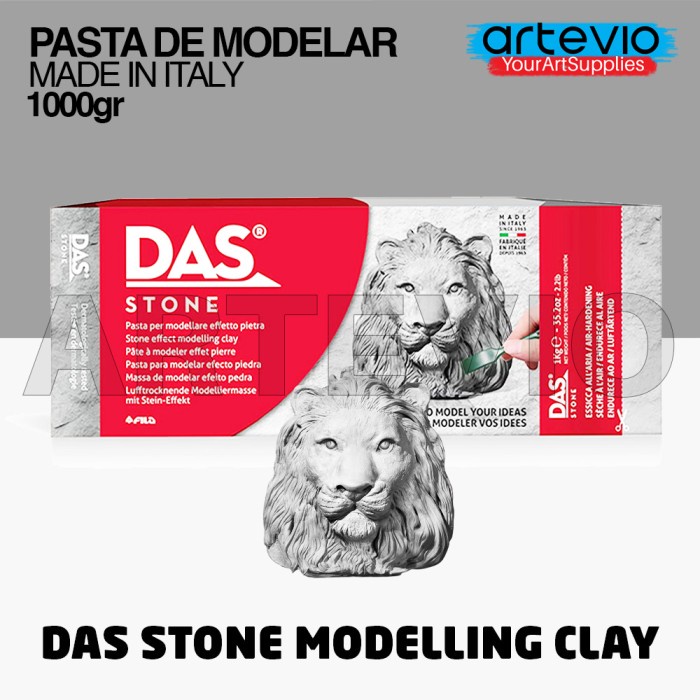 Jual Das Modeling Air Drying Clay Stone 1000 gr | Shopee Indonesia