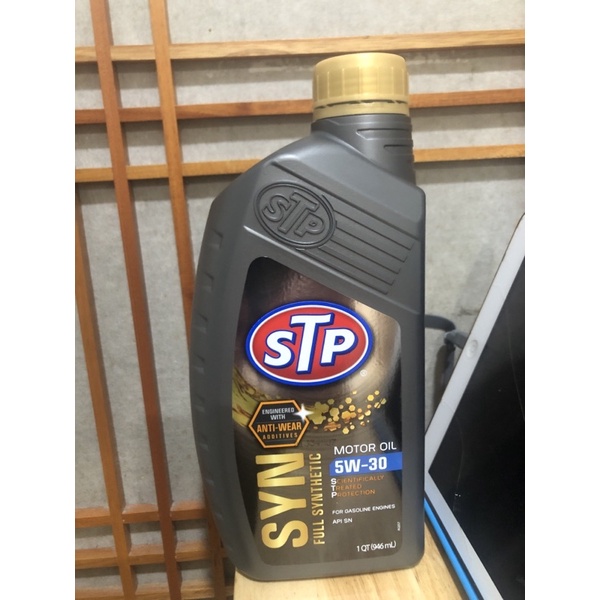 Jual Cod Oli mesin full synthetic STP 5W-30 SYN 1 liter | Shopee Indonesia