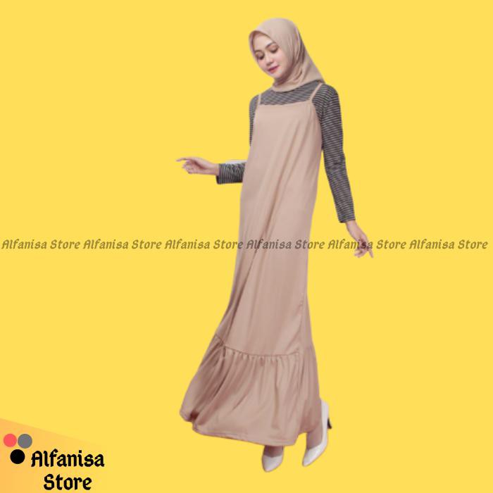 Jual Long Outer Terbaru 900 / Outer Wanita Panjang 900 - Abu-abu ...