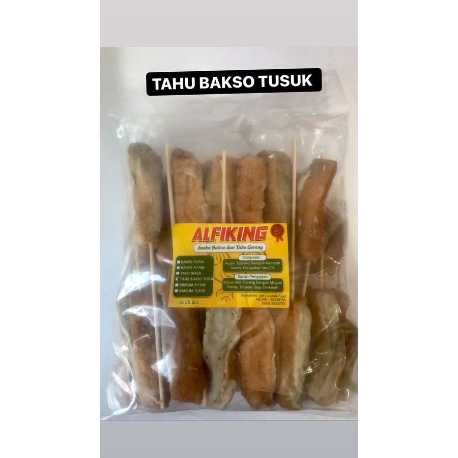 Jual Alfathier Tahu Bakso Tusuk 500g ( isi 25 ) (Frozen Food) | Shopee ...