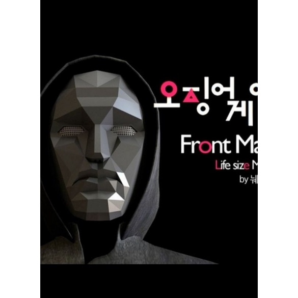 Jual Squid Game Frontman Front Man Mask Topeng Cosplay - Z3D | Shopee ...