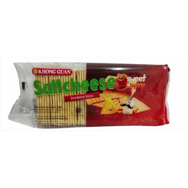 Jual Khongguan salt cheese original / sweet & spicy 200 gram | Shopee ...