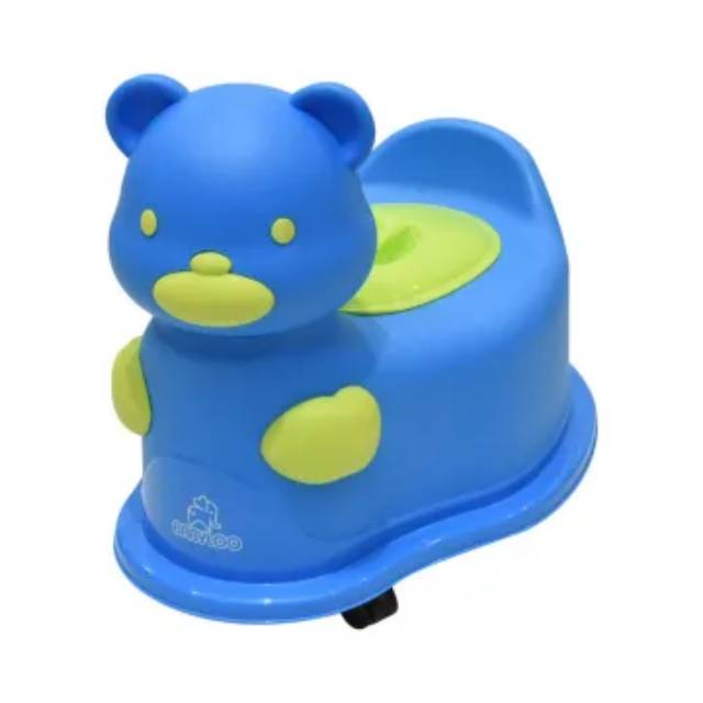 Jual Dudukan Toilet Anak Teddy Potty Dengan Roda - Biru/Hijau | Shopee ...