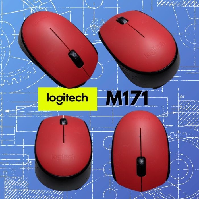 Jual Mouse Wireless Gaming Logitech M171 Red Original Second Murah ...