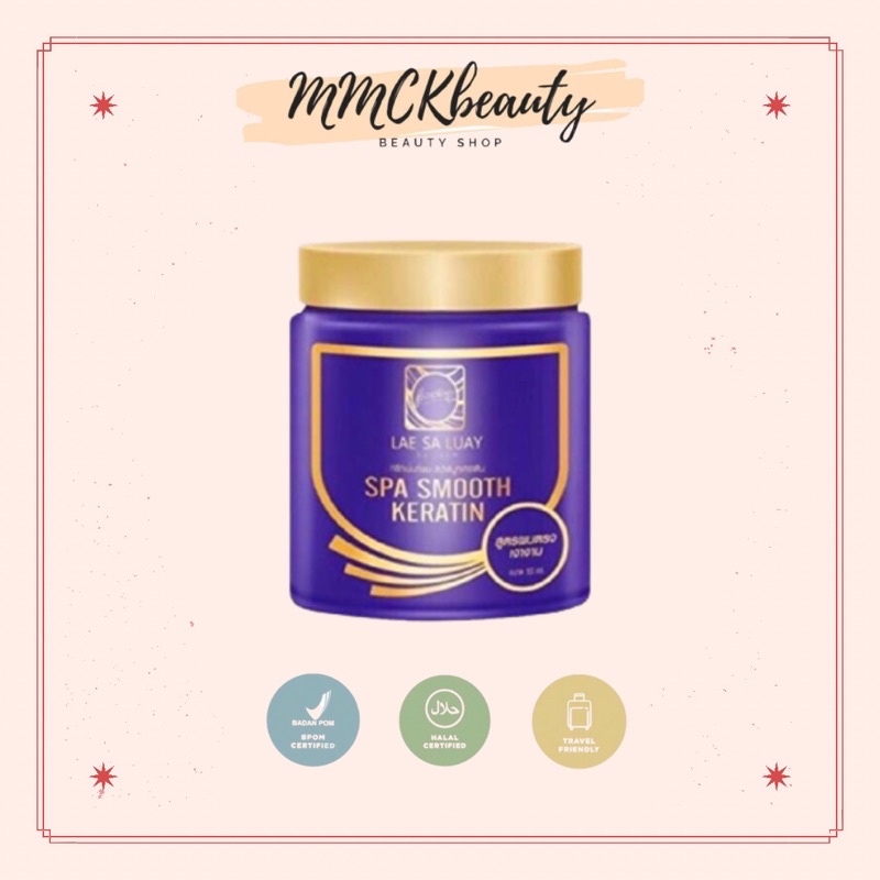 Jual Lae Sa Luay Hair Spa Smooth Keratin Masker Rambut / Hair Mask ...