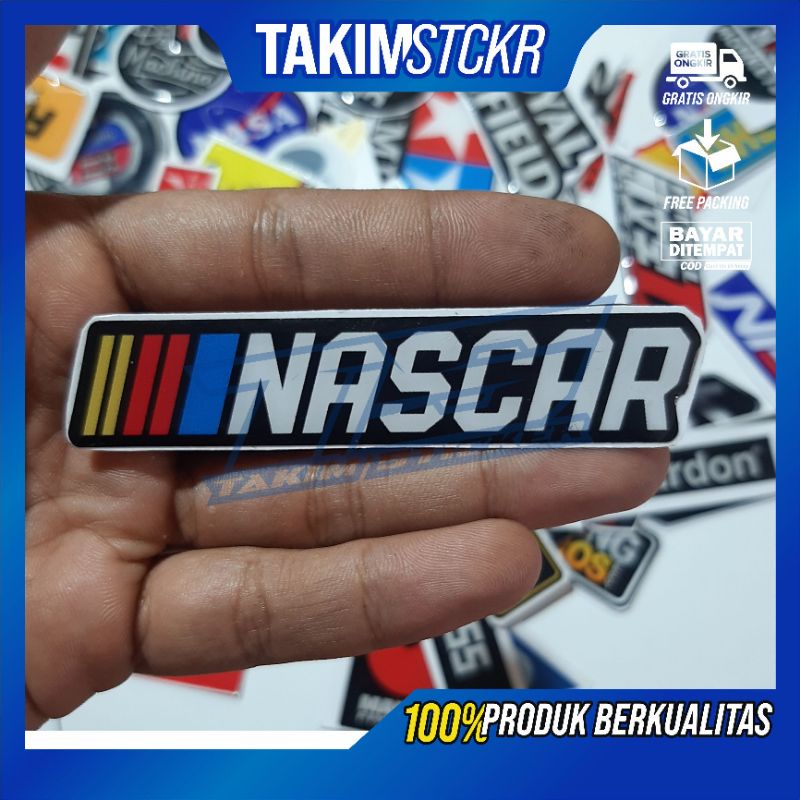 Jual sticker Nascar emblem timbul resin | Shopee Indonesia