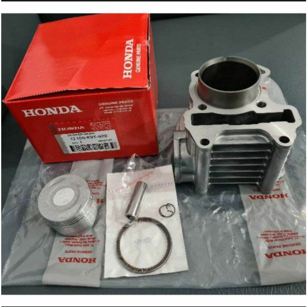 Jual Blok seher honda beat karbu scoopy karbu spacy karbu original standar AHM KVY ( komplit ...