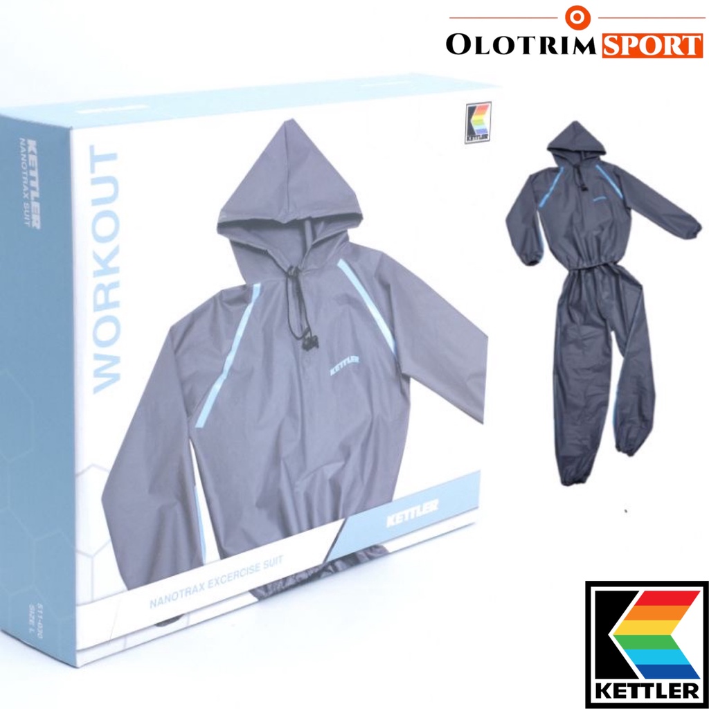 Jual Baju Sauna KETTLER Nanotrax Exercise Suit Jaket Original | Shopee ...