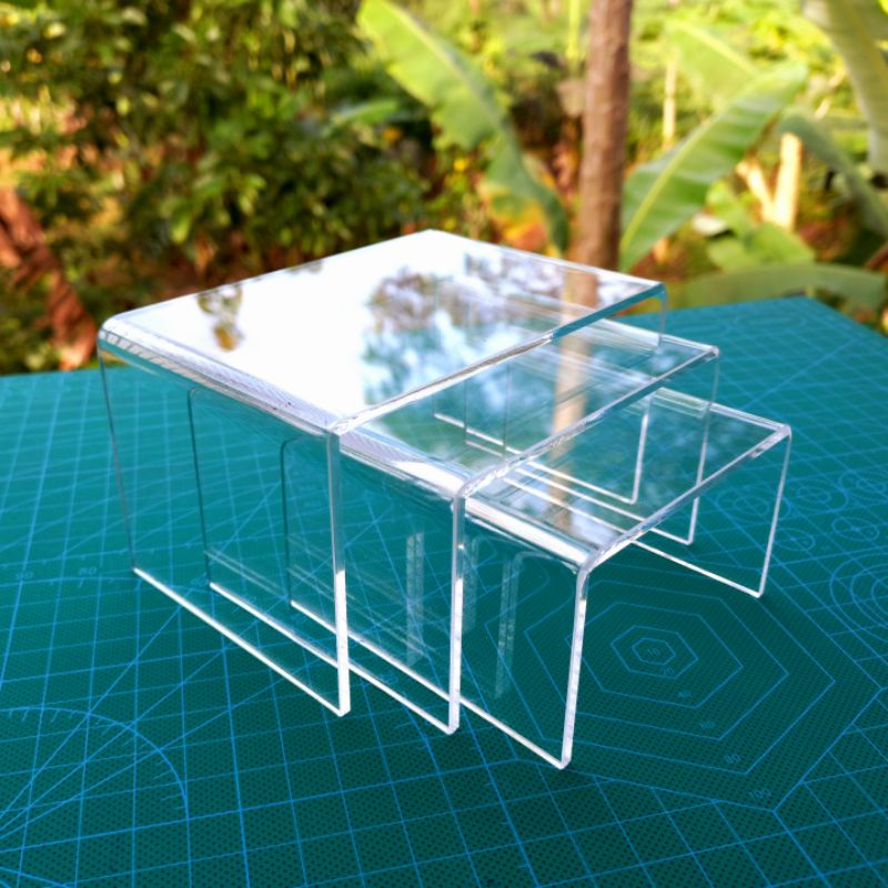 Jual Stand akrilik figure 1set isi 3pcs bahan 2mm | Shopee Indonesia