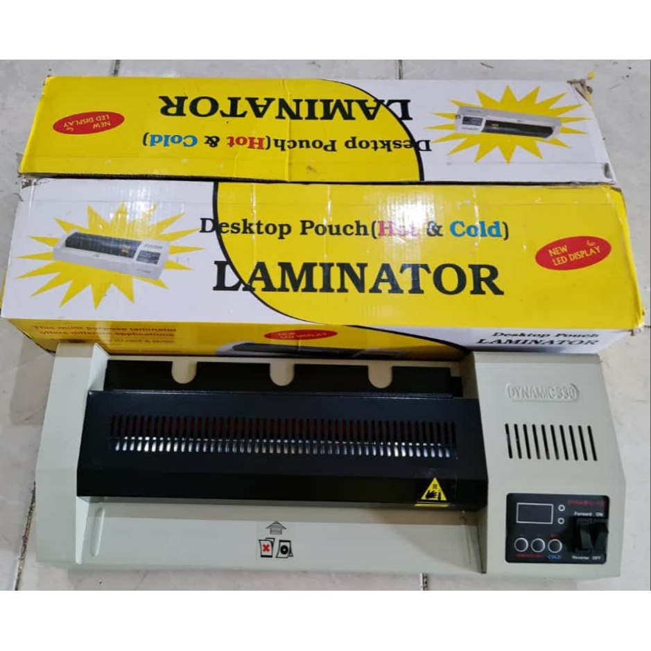 Jual Laminator DYNAMIC 330 LED - Mesin Laminating Dynamic 330 LED | Shopee Indonesia