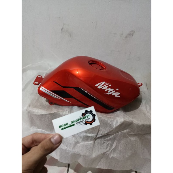 Jual Tangki tengki bensin Ninja rr new orange 2015 original | Shopee ...