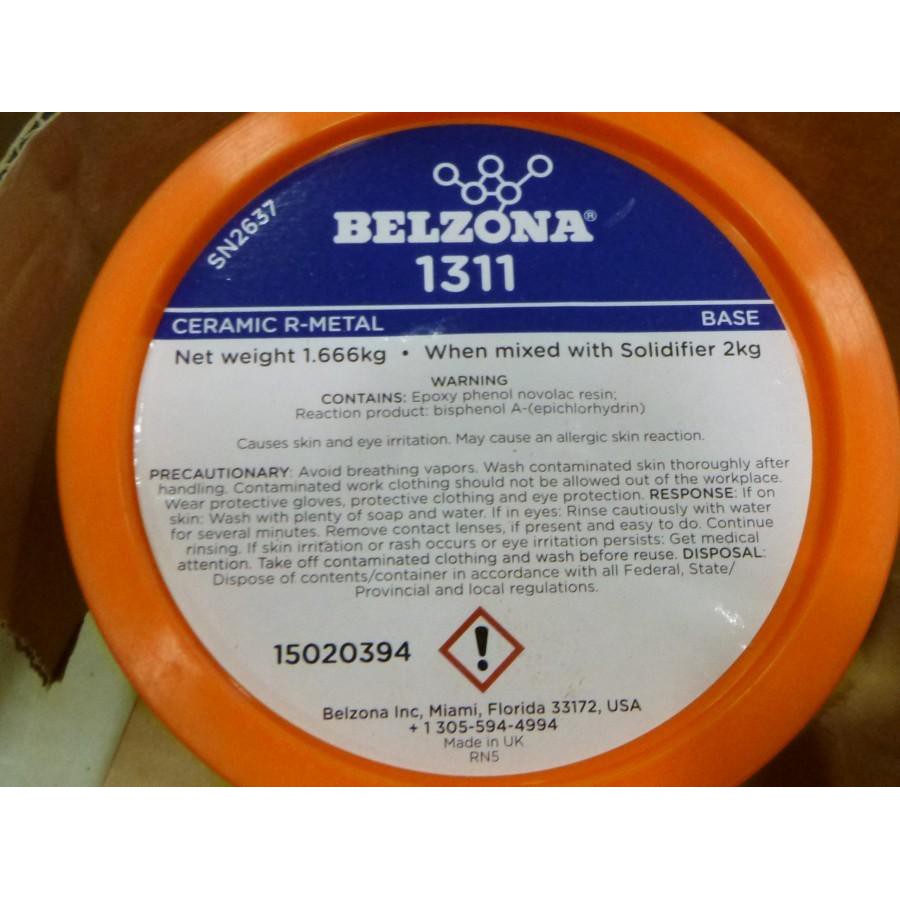 Jual BELZONA 1311 SET CERAMIC R METAL MADE IN UK Belzona 1311 | Shopee Indonesia