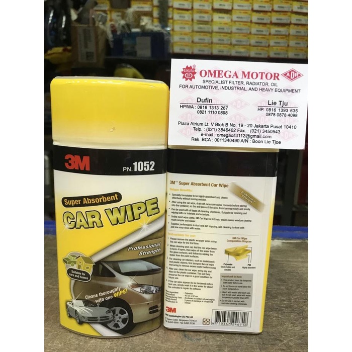 Jual Lap | 3M Car Wipe Chamois Original Asli | Shopee Indonesia