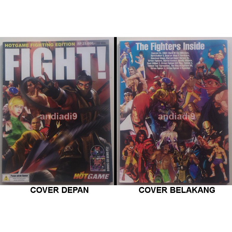 Jual PANDUAN GAME HOTGAME FIGHTING EDITION FIGHT! | Shopee Indonesia