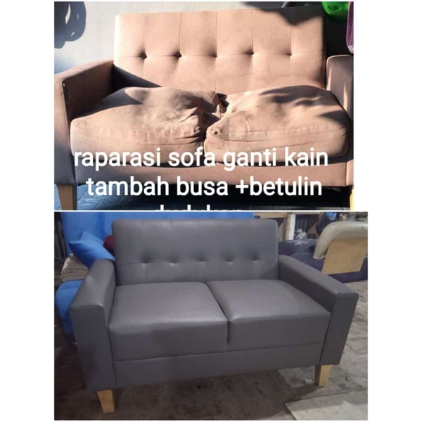 Jual service sofa lama kembali baru lagi hitungan perdudukan. | Shopee ...