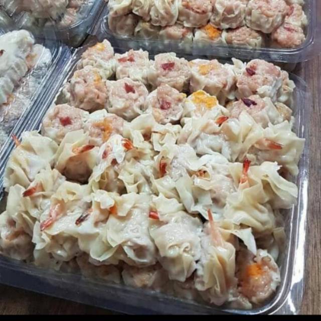 Jual Dimsum box 100 pcs plus saos | Shopee Indonesia