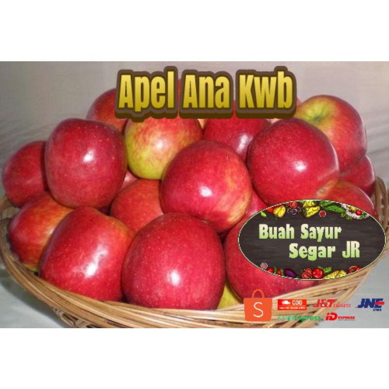 Jual APEL ANA KWB Kota Wisata Batu 1kg TERMURAH /APEL ANNA / APEL SEGAR ...