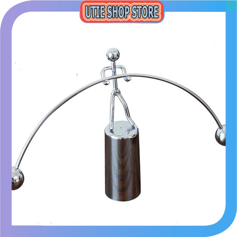 Jual USS - Pajangan Meja Stickman Cradle Dynamic Balance Instrument Ball Pendulum - Utie Shop ...