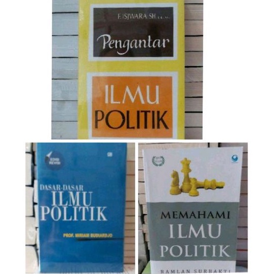 Jual Buku Dasar Dasar Ilmu Politik Pengantar Ilmu Politikmemahami Ilmu Politik Shopee Indonesia 