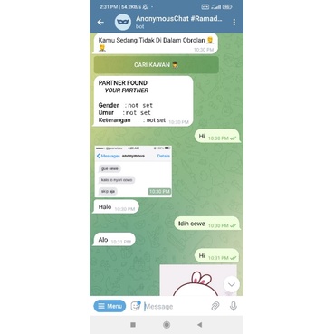 Jual Source Code Bot Anonymous Chat No Need Database Open Source